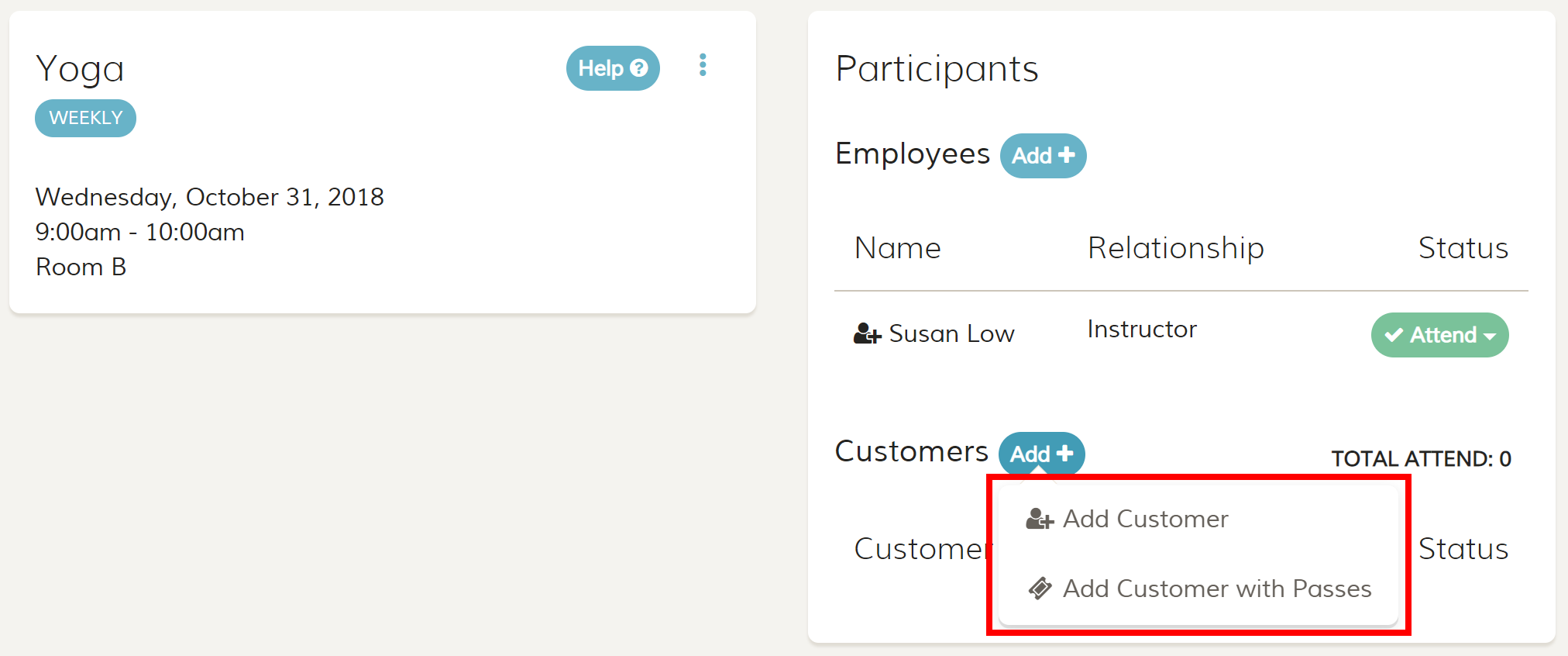 Adding a Customer to an Event - FeePlus Help Centre